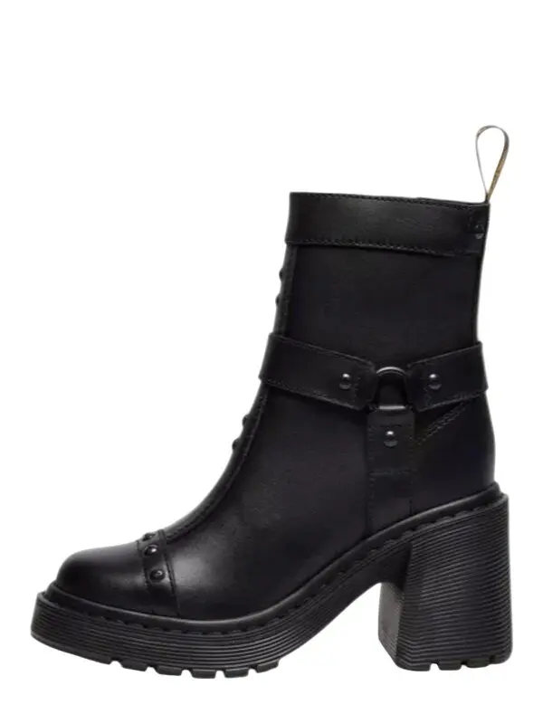 Dr. Martens Spence Harness Heeled Chelsea Boots - Black