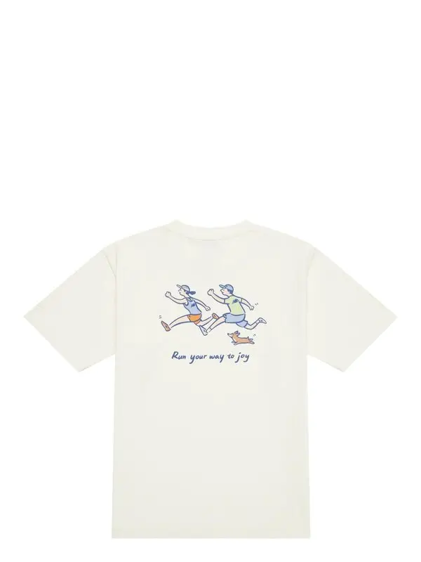 NEW BALANCE Graphic T-shirt - Ivory