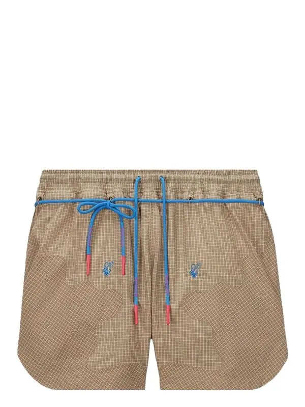 Nike Off-white Woven Shorts - Khaki