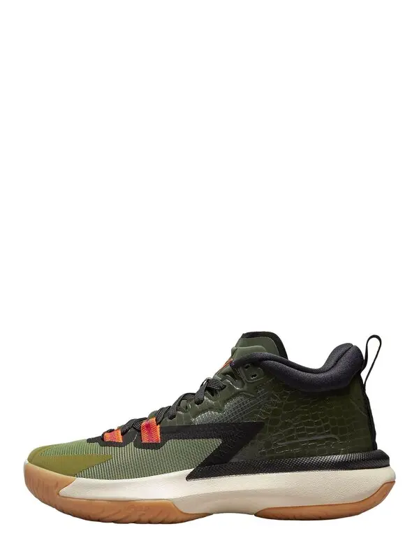 JORDAN Air Zion 1 'let's Dance' High Top Sneakers - Black/green/