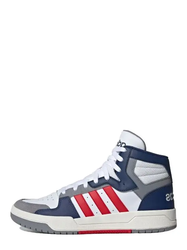 Adidas Entrap Mid High Top Sneakers - Blue/red/white