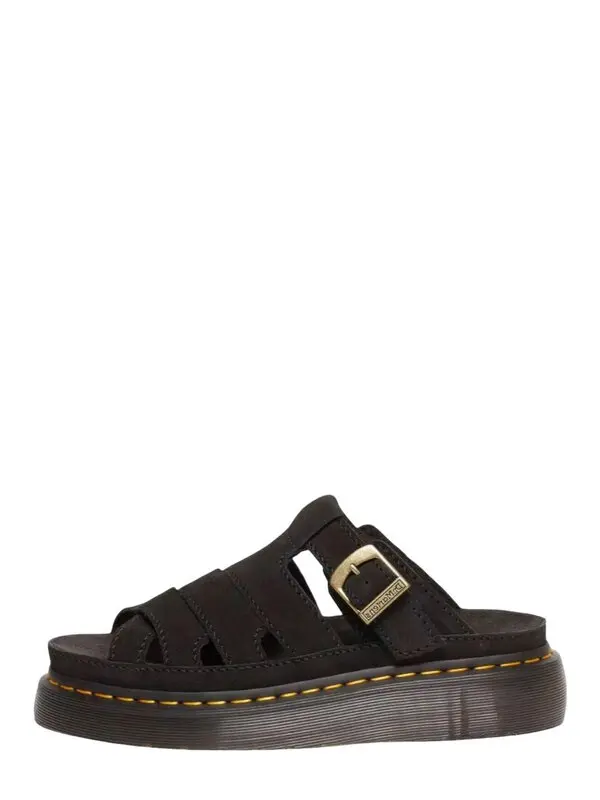 Dr. Martens Maxxy Slide Buttersoft Leather - Black