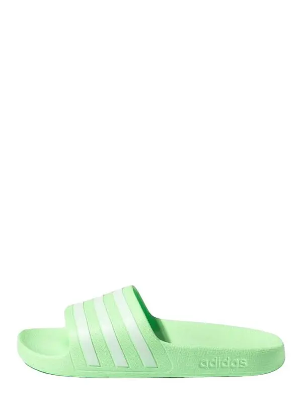Adidas Adilette Aqua Slides - Green/white