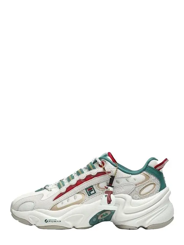 FILA Pantera Sneakers - White/green/red