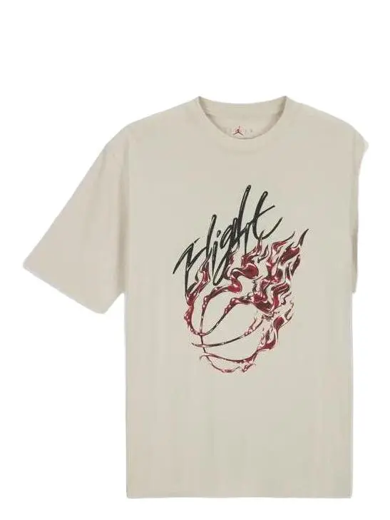 JORDAN X Travis Scott T-shirt Asia Sizing 'light Mahogany Brown - Beige