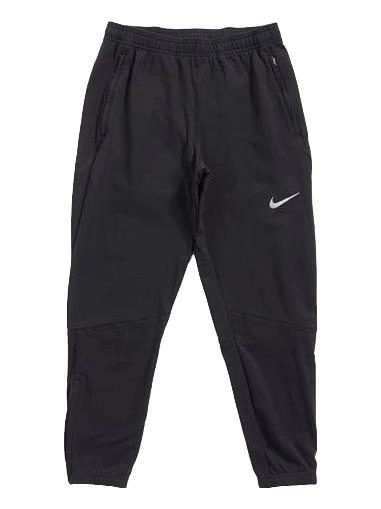 Nike As M Nk Thrma Essential Pant Bundle Feet Fleece Lined Sports Long Pants - Black