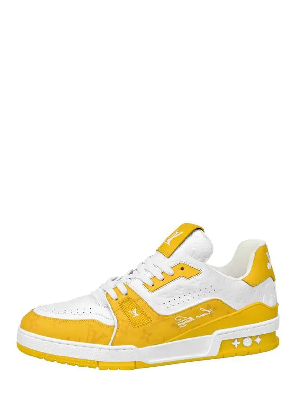 LOUIS VUITTON Trainers - White/yellow