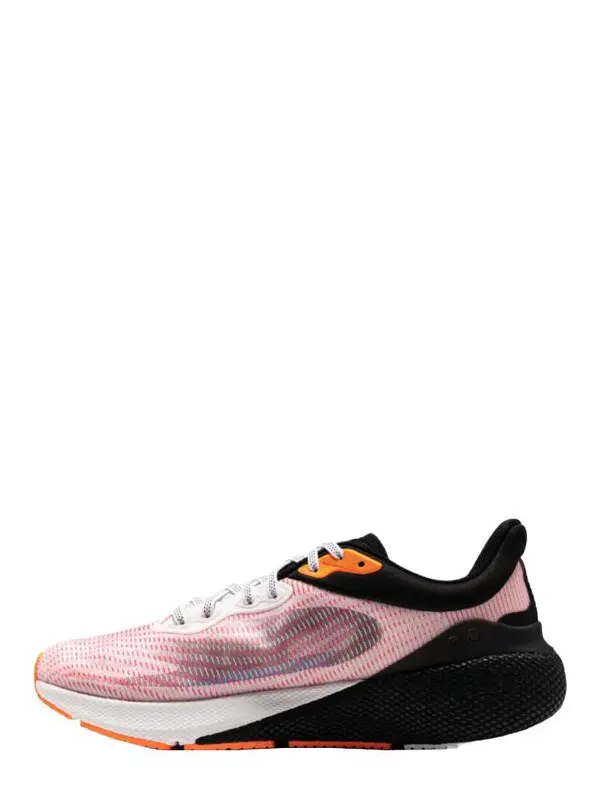 Under Armour Hovr Machina 1 Cn Low Top Athletic Sneakers - Black/pink/white