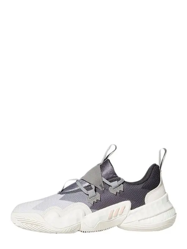 Adidas Trae Young 1 Low Top Sneakers - White/grey