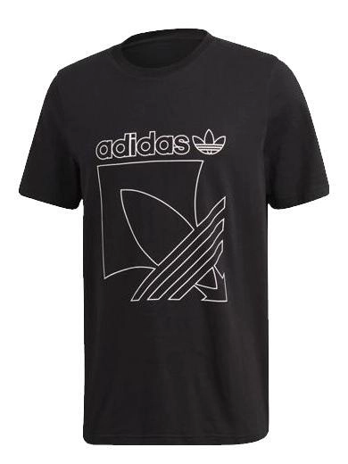 Adidas Originals Sprt 3s Tee Sports Short Sleeve - Black