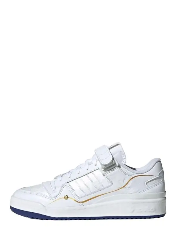 Adidas Originals Forum 84 Low Sneakers - White/blue