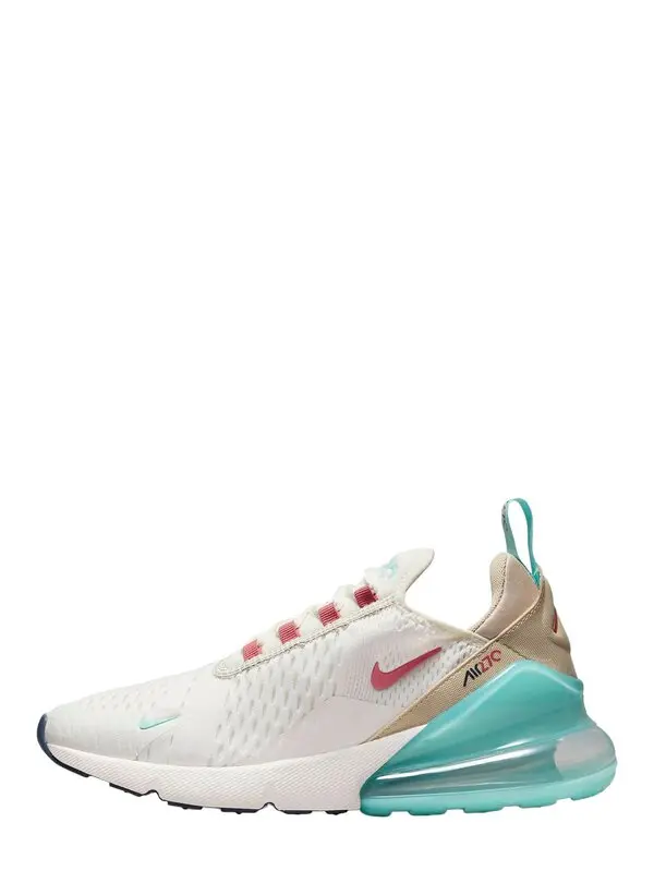 Nike Max 270 Athletic Sneakers - White/blue/red