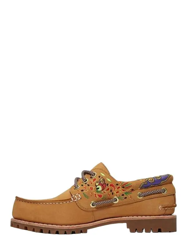 Timberland X Clot 3-eye Boat Shoes - Wheat