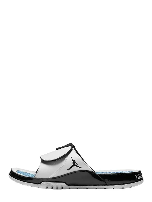 JORDAN Hydro 'emerald' Slides - White