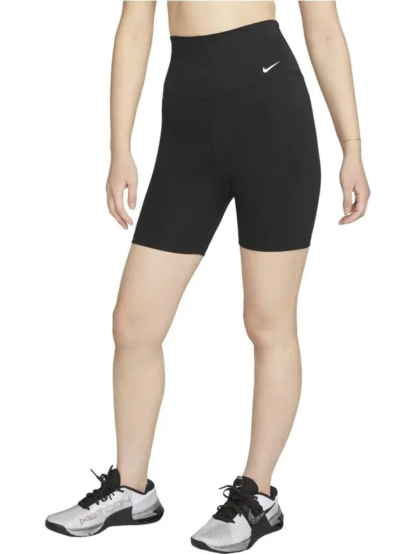 Nike Dri-fit One High-waisted 18-centimeter Cycling Shorts - Black