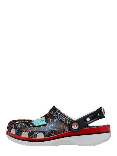 CROCS Classic Clog "pokémon Starters - Black
