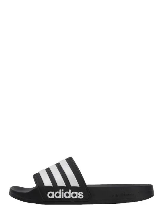 Adidas Adilette Cf Slides Black - Black/white