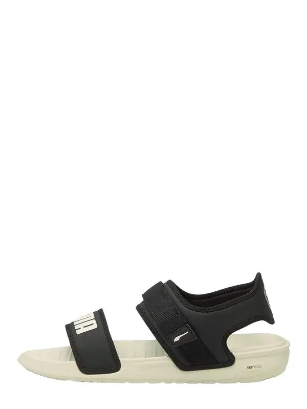 PUMA Softride Sandal - Black/white