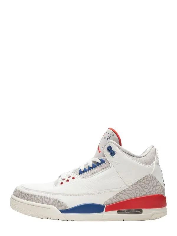 JORDAN Air 3 Retro "international Flight - Sail/sport Royal-fire Red