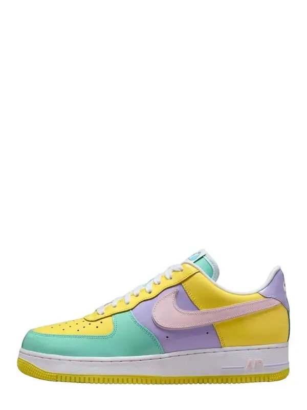 Nike Force 1 Low "easter" Sneakers - Yellow Pulse/pink Foam/hydrangeas