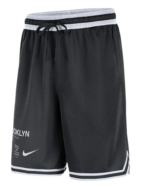 Nike Brooklyn Nets Courtside Dri-fit Basketball Shorts - Black