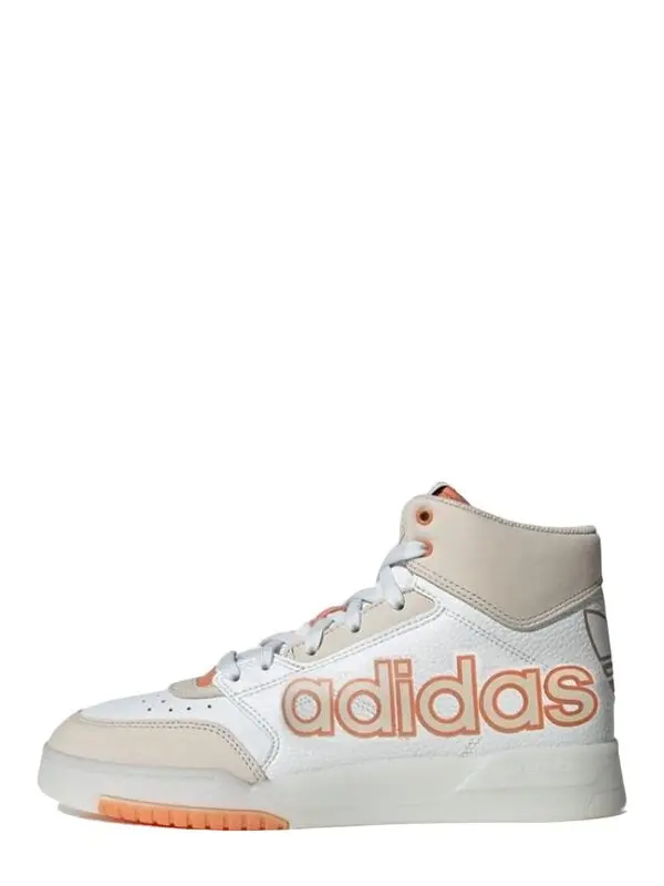 Adidas Originals Drop Step Xl Mid Top Sneakers - Cream/white