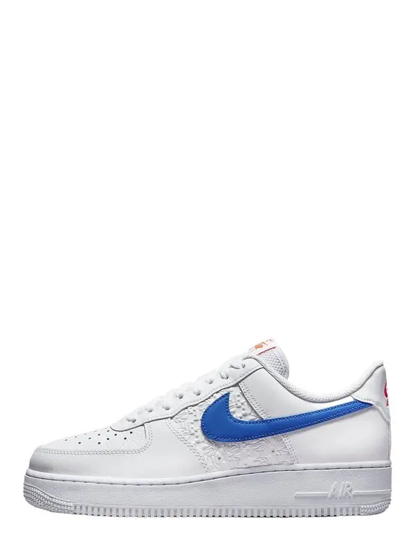 Nike Force 1 Low Sneakers - White/blue