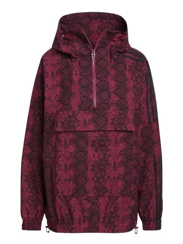 Adidas X Ivy Park Crossover Anorak With Snake Print - Default Color