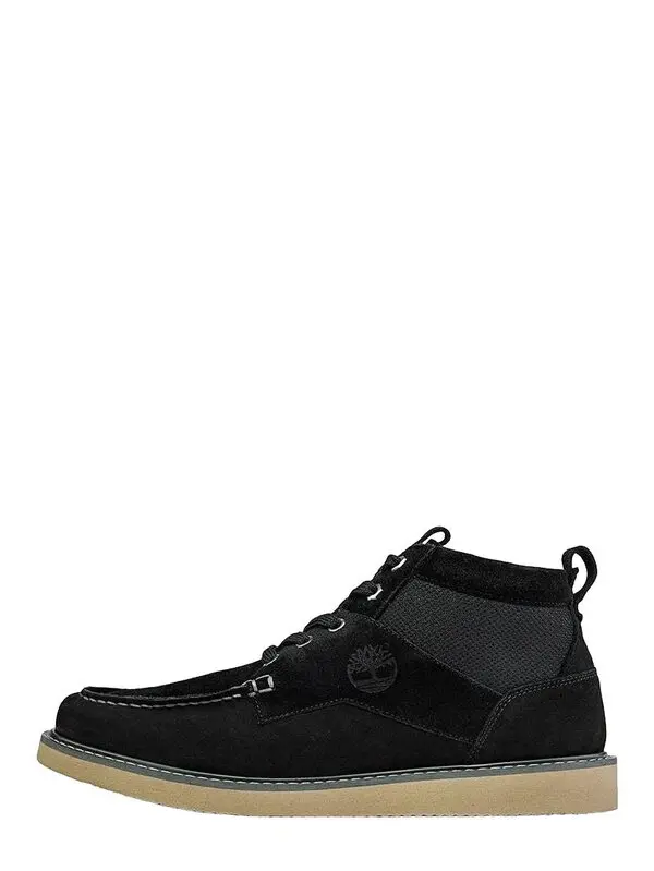 Timberland Newmarket 2 Mid Top Casual Lace-up Boots - Black