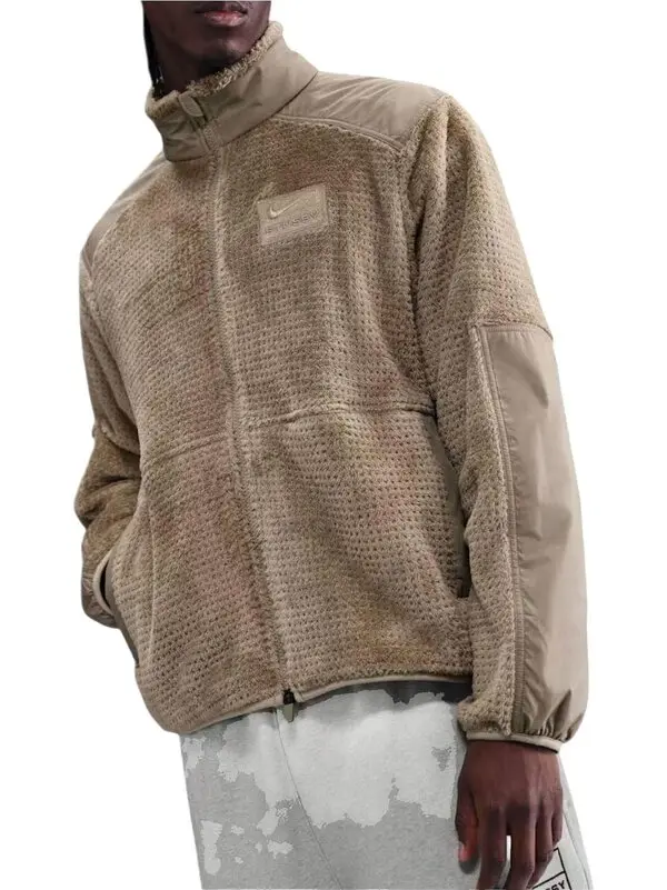 Nike X Stussy High-loft Full-zip Jacket - Khaki