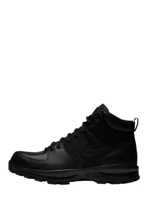 Nike Manoa Leather Txt High Top Boots - Black