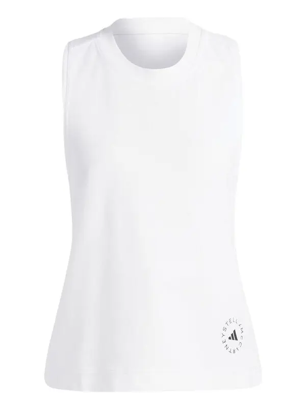 Adidas By Stella Mccartney Logo Tank Top - White