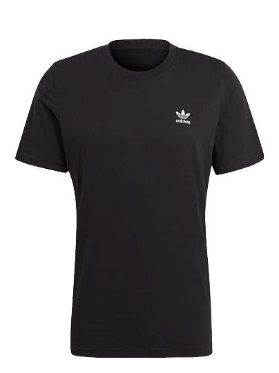 Adidas Originals Ss22 Essential Tee Athleisure Casual Sports Solid Color Logo Short Sleeve Black - Default Color