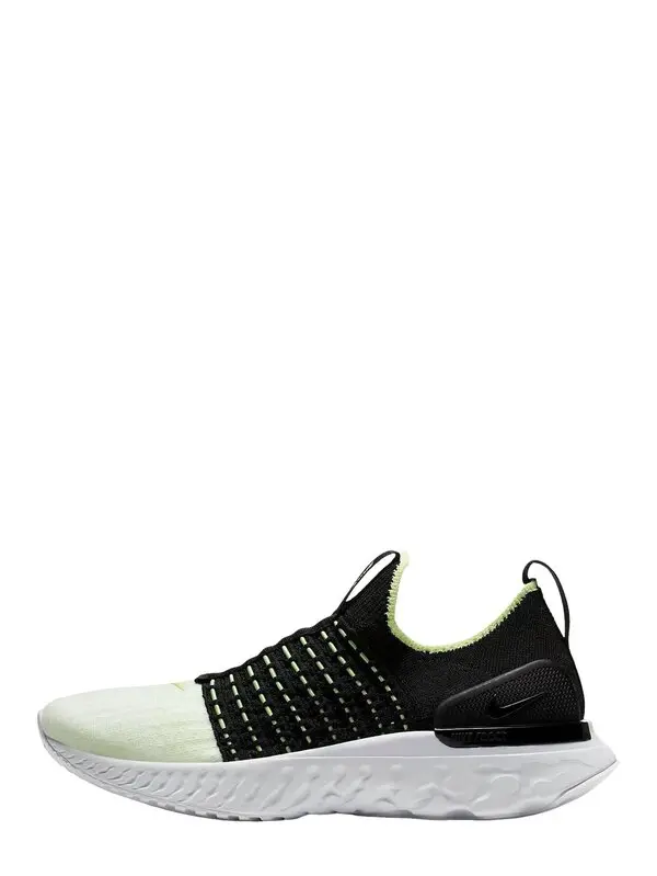 Nike React Phantom Run Flyknit 2 Athletic Sneakers - Black