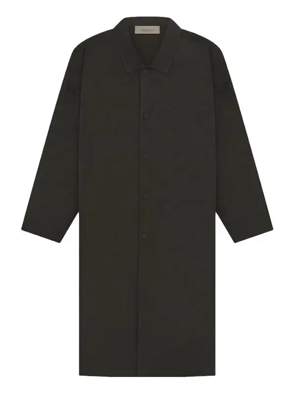 Fear Of God Long Coat - Black