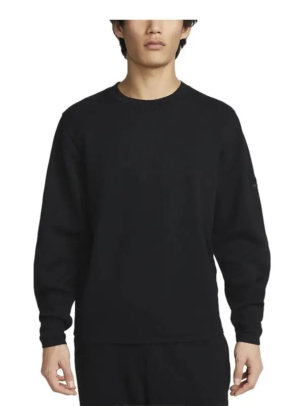 Nike Therma Fit Adv Tech Pack Engineered Tech Fleece Crew - Black