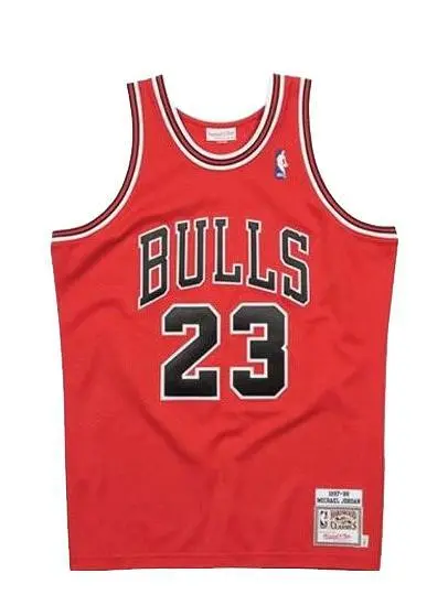 Mitchell & Ness Chicago Bulls 1997-98 Michael Jordan Authentic Jersey - Red/white/black