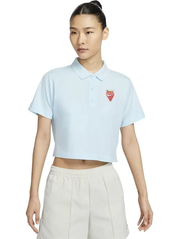 Nike Graphic Polo Shirt - Blue/red