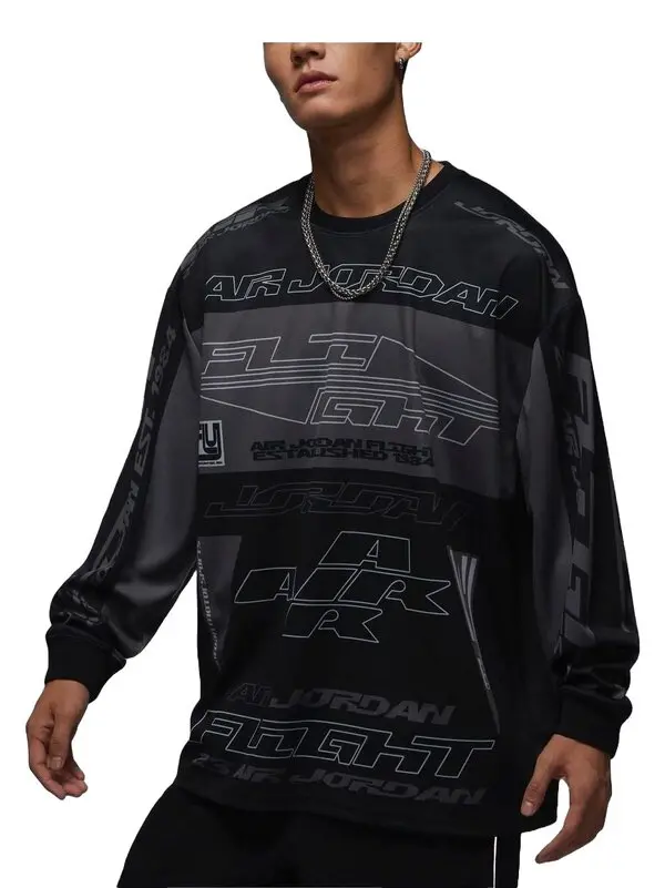 JORDAN Mvp Graphic Sweatshirt - Black/grey