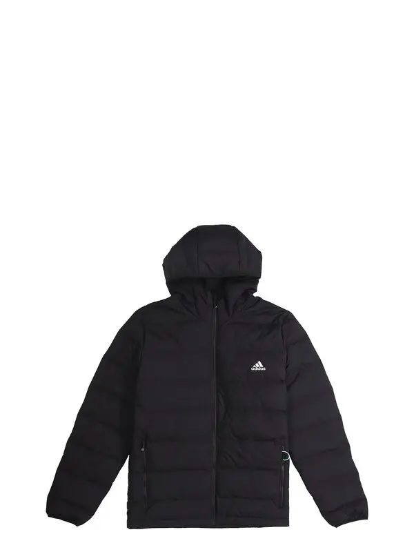 Adidas Helionic Hooded Down Jacket - Black