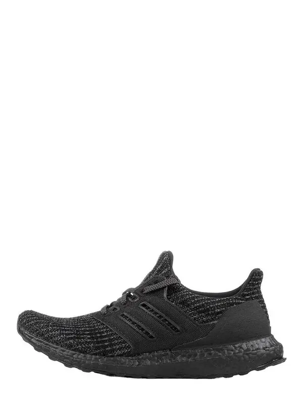 Adidas Ultra Boost 4.0 Triple Athletic Sneakers - Black