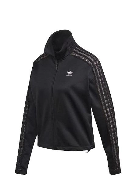 Adidas Originals Lace Tracktop Jacket - Black