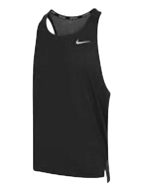 Nike Dri-fit Fast Single Tank Top - Black