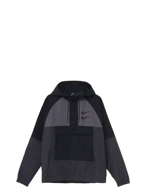 Nike As Nsw Swoosh Jkt Wvn Nfs Casual Sports Woven Jacket - Black