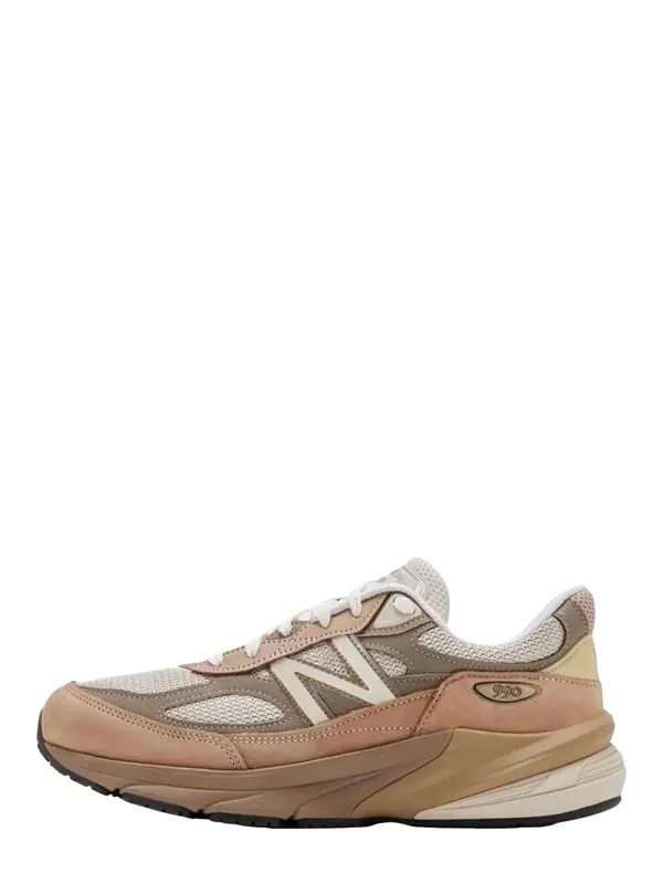NEW BALANCE 990v6 Driftwood Timberwolf Sneakers - Driftwood/timberwolf