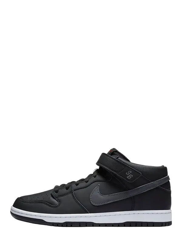 Nike Dunk Mid Pro Iso Sb 'orange Label' Sneakers - Black