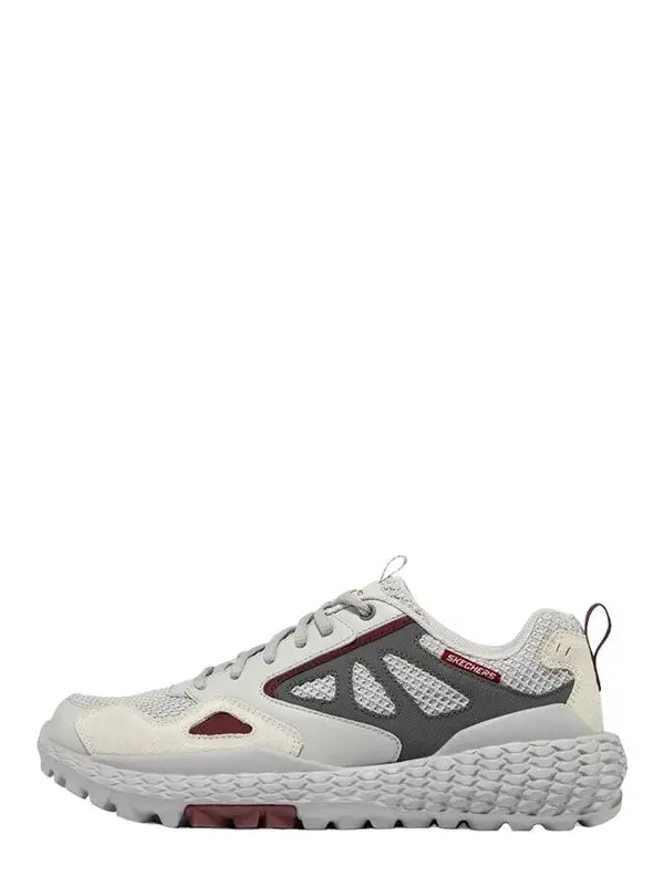 Sketchers Monster Lace-up Athletic Sneakers - Light Gray