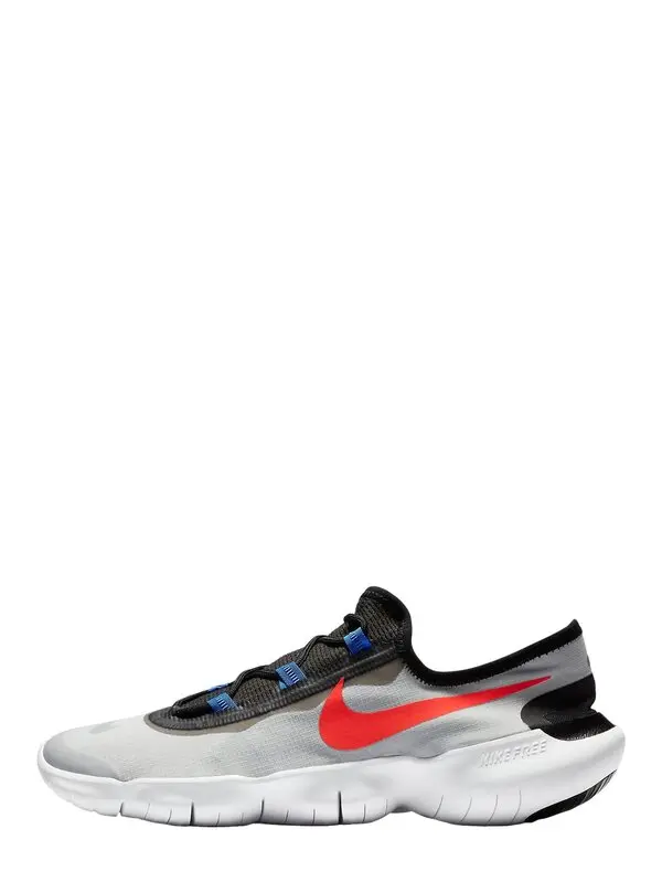 Nike Free Rn 5.0 2020 Athletic Sneakers - Grey/red