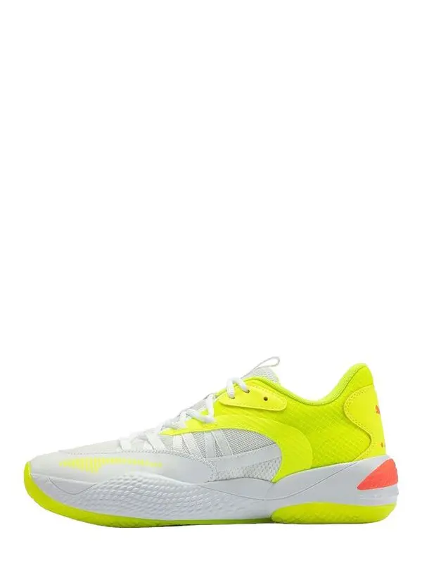 PUMA Court Rider 2.0 Glow Stick Lime Squeeze - White