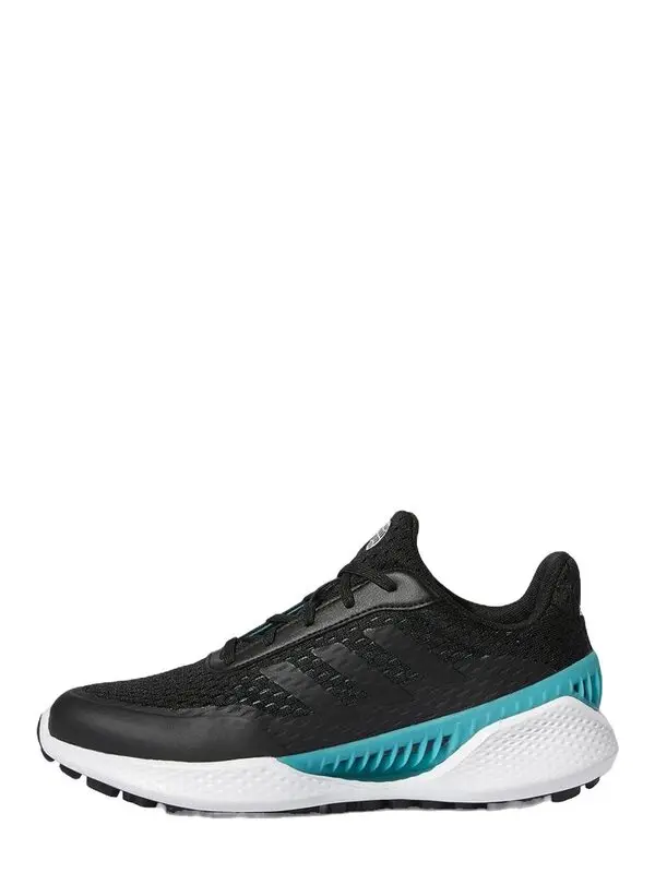 Adidas Summervent Recycled Polyester Spikeless Golf Shoes - Core Black/mint Rush